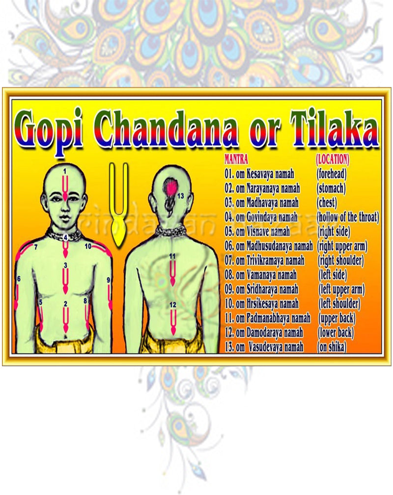 Gopi Chandan Tilak: Sacred Essence – Vrindavan Bazaar