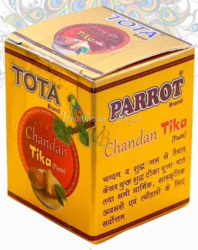Chandan TIKA Paste for Puja | Sandalwood Tilak with Kesar – Vrindavan ...